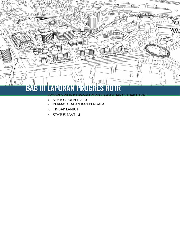 Penyesuaian Peta RDTR Dengan Pendoman Baru | PDF
