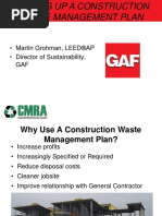 LEED Waste Management Guide | PDF | Recycling | Waste Management