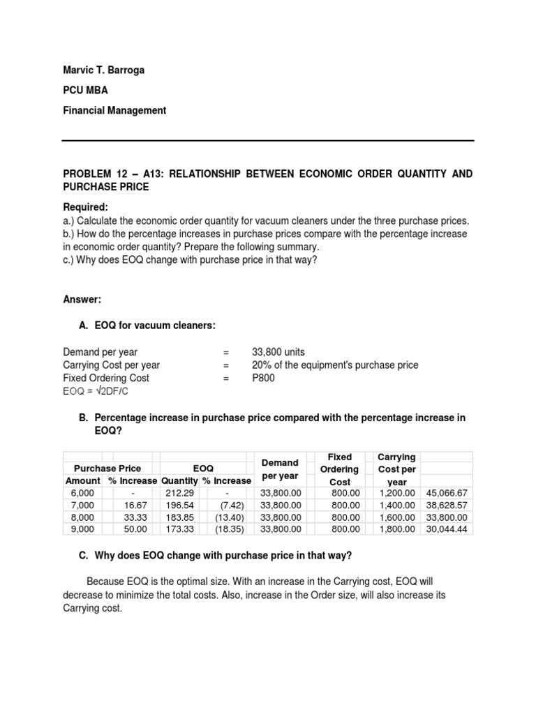 Finman Problem | PDF | Balance Sheet | Market Liquidity