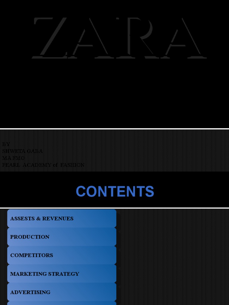 Zara Case Study | PDF | Competitive Advantage | Marketing