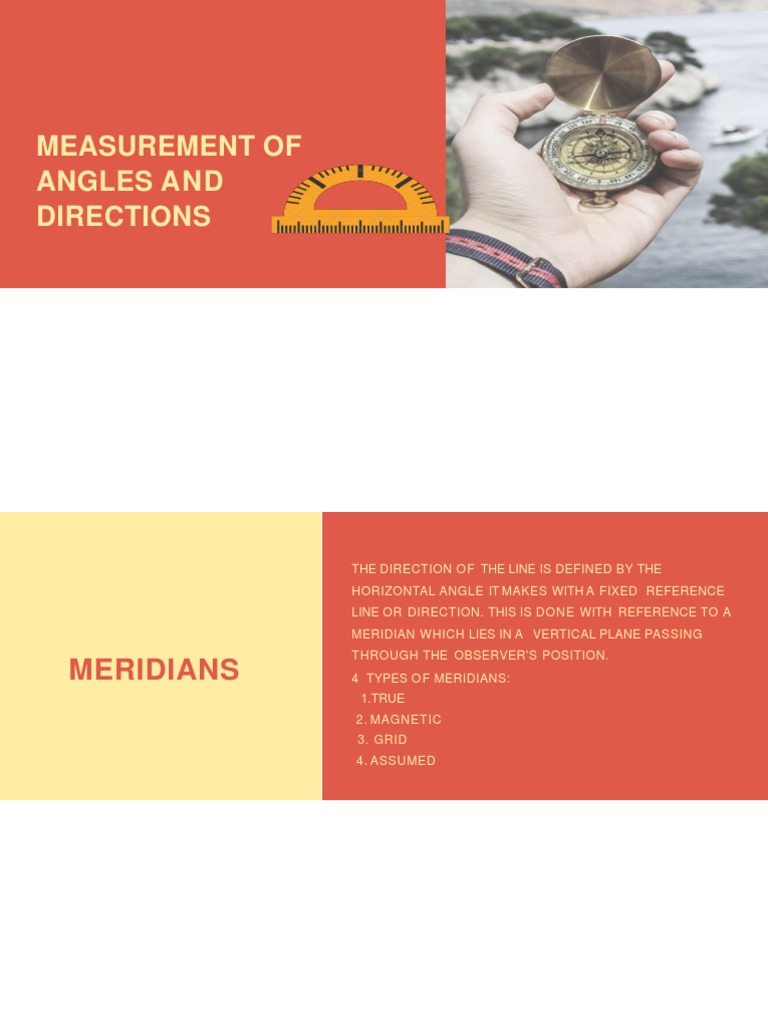 Measuring Angles and Directions in Surveying | PDF | Scientific ...