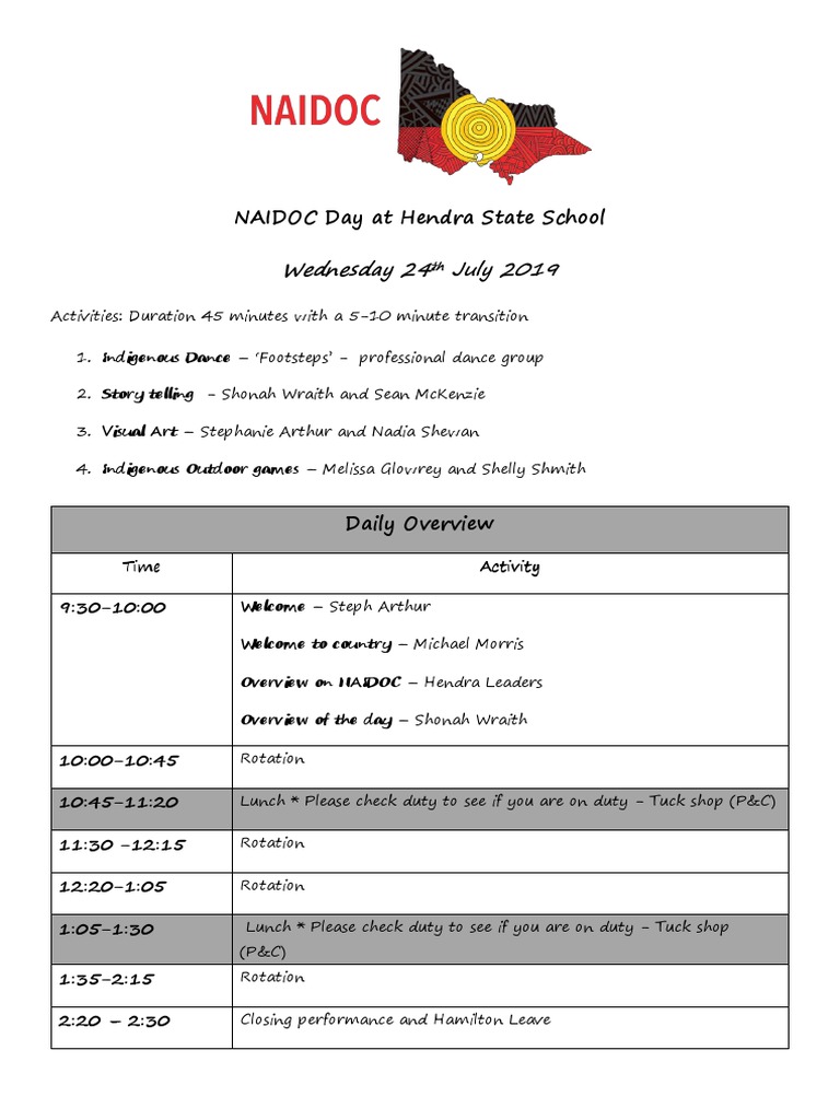 Naidoc Day at Hendra State School | PDF | Nature