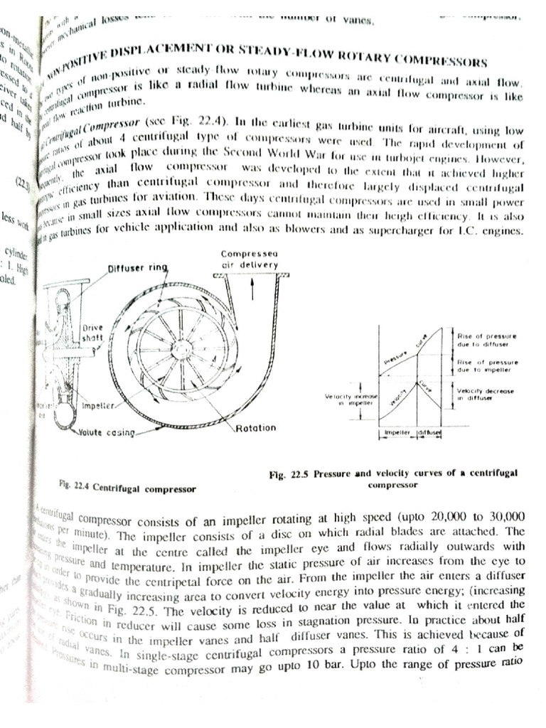 Centrifugal Compressor | PDF