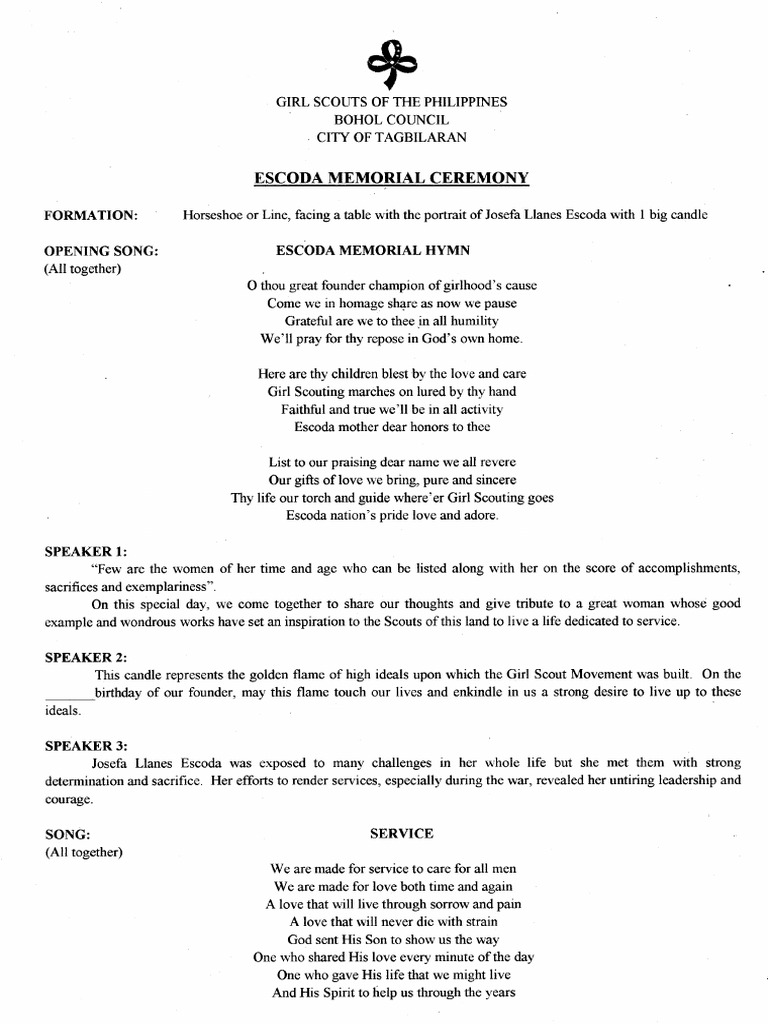 Escoda Our Hero Reflection PDF | PDF | Love