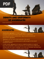 Unit Weight of Aggregates | PDF | Density | Weight