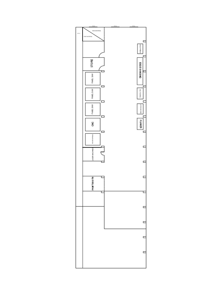 Machine Layout | PDF