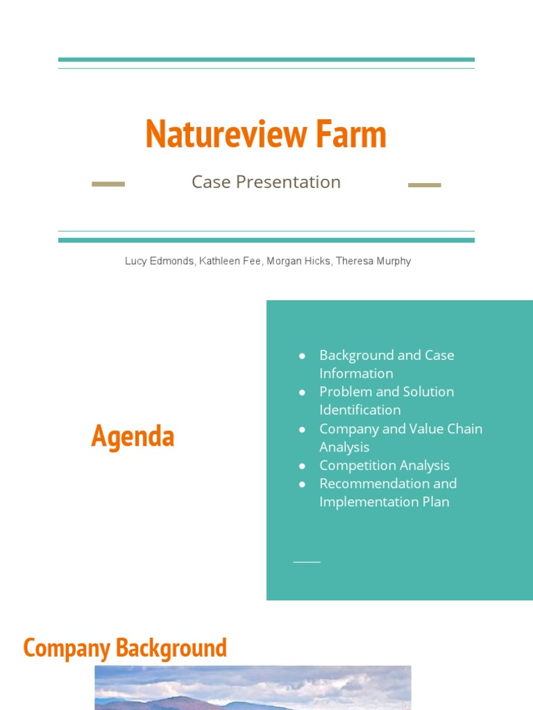 Natureview-Farms Case Analysis | PDF | Supermarket | Retail