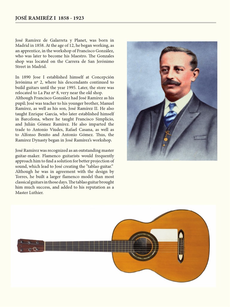 José Ramiréz I 1858 - 1923 | PDF | Entertainment (General)