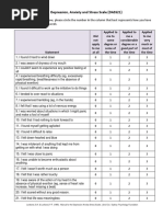 Spence Children'S Anxiety Scale - Child (Scas-Child) : Novopsych | PDF