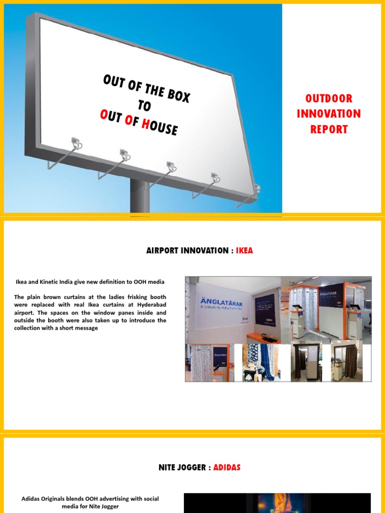 OOH Innovation | PDF | Augmented Reality | Credit Card