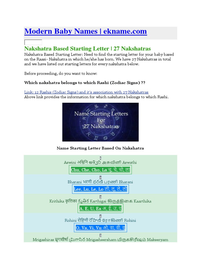 Star Names | PDF | Religion & Spirituality