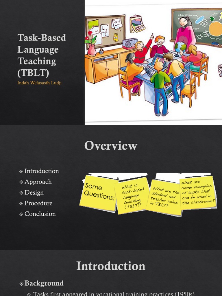 Task-Based Language Teaching (TBLT) | PDF | Language Education | Learning