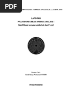 Laporan Praktikum Kimia Farmasi 1. Analisis Sulfonamida | PDF ...