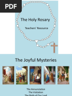 Guide to Praying the Rosary Mysteries | PDF | Rosary | Lord's Prayer
