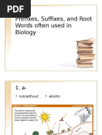 AP Bio Root Word List | PDF