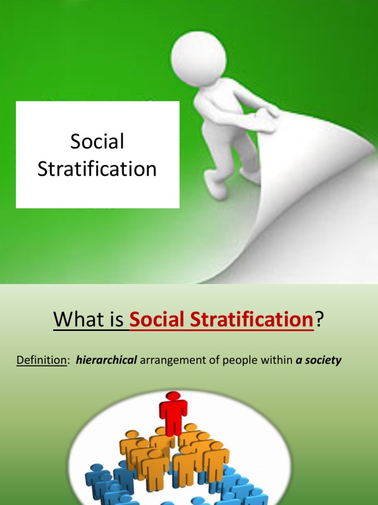 Social Stratification PowerPoint | PDF | Social Stratification | Social ...