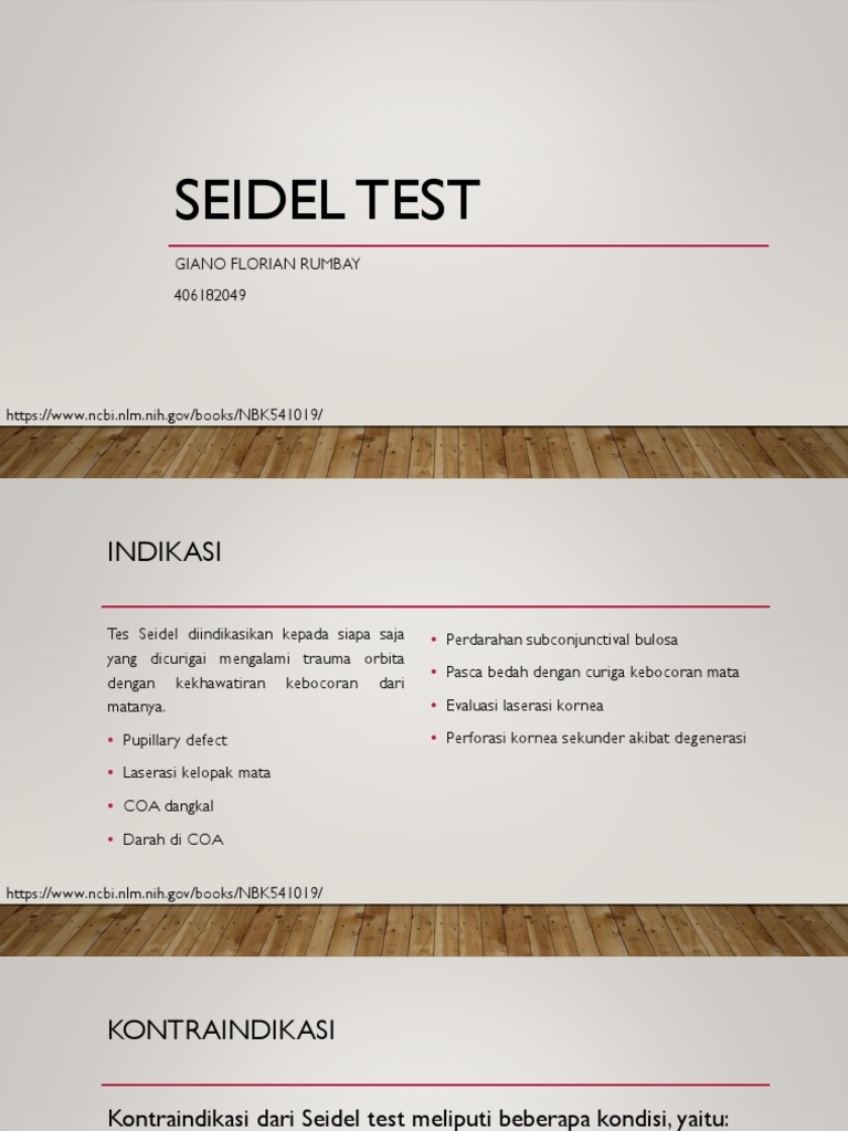 Tes Seidel | PDF