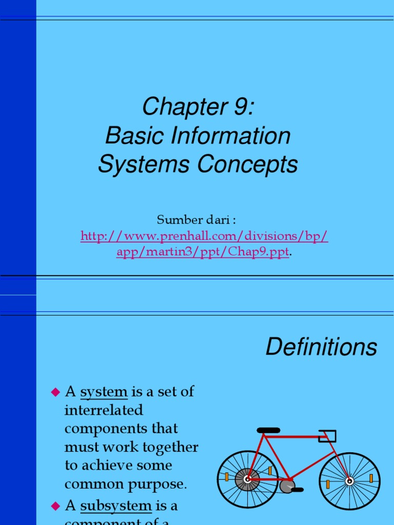 Basic Information Systems Concepts: App/martin3/ppt/chap9 | PDF | System | Business Process