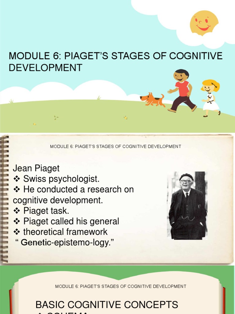 Module 6 Piaget's Stages of Cognitive Development | PDF | Cognitive ...
