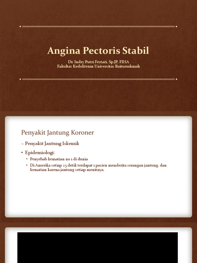 Angina Pectoris Stabil | PDF