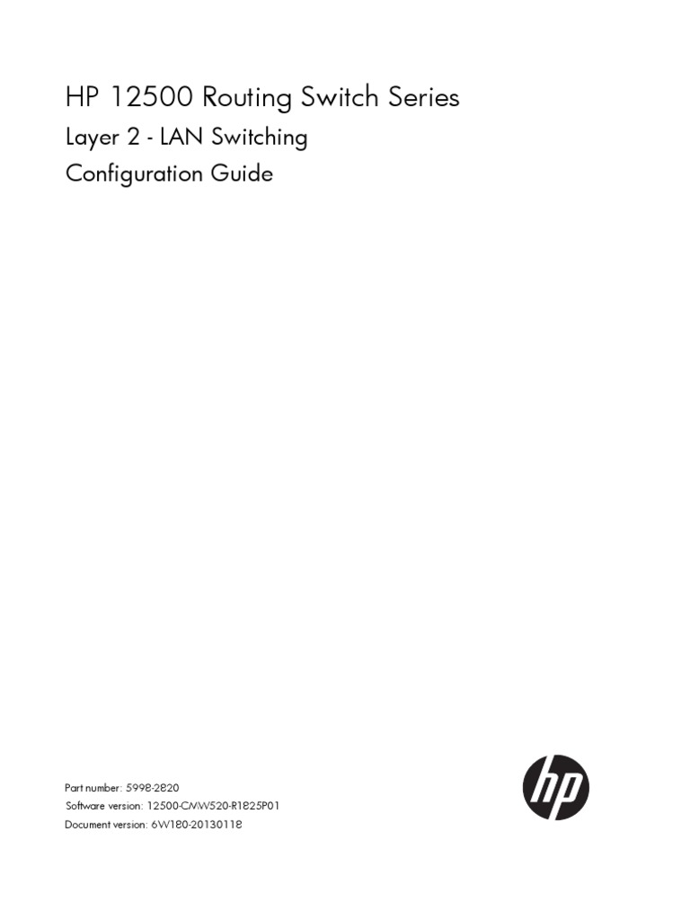 HP Guide | PDF | Network Architecture | Computer Network