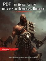 Barbarian Rage Damage Overview 5E | PDF | Gary Gygax Games | Dungeons ...