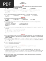 JHS Science Quiz Bee Questions | PDF | Chemical Compounds | Mitochondrion
