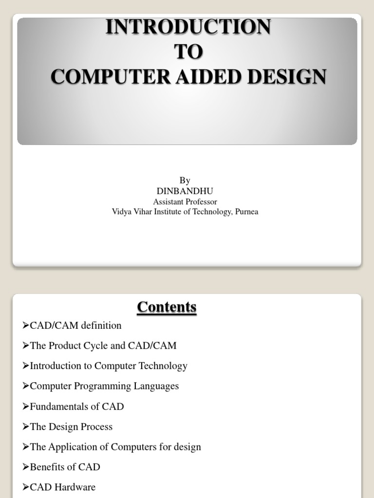 Cad Notes PDF | PDF | Computer Aided Design | Computer Data Storage