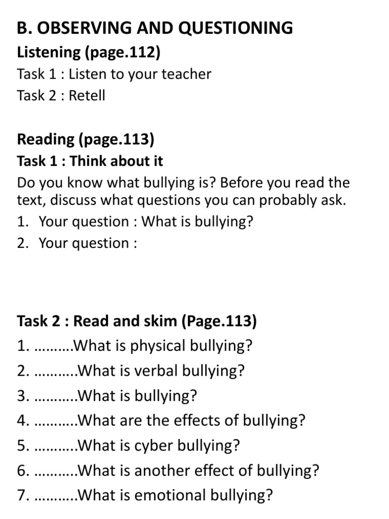 Bing 112-117 | PDF | Bullying | Applied Psychology