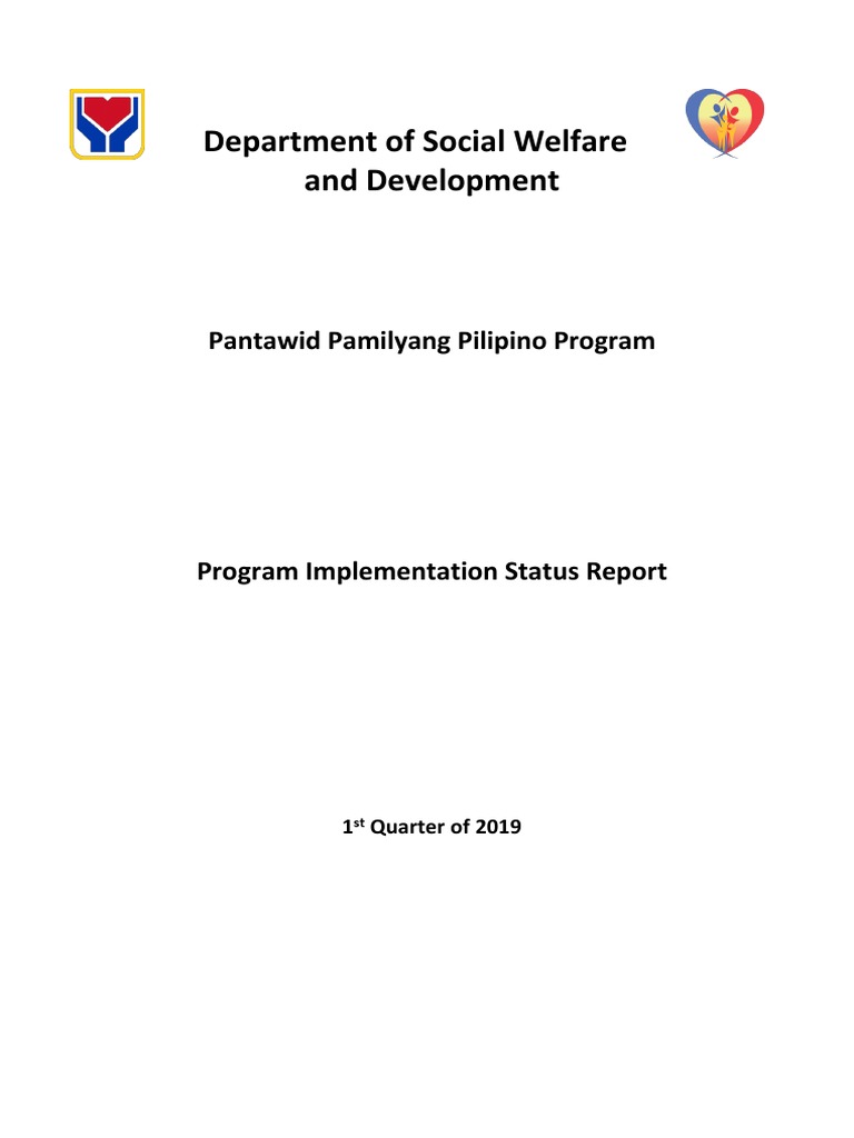 Pantawid Pamilya 1st Quarter of 2019 PDF | PDF | Employment | Economies