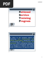 NSTP Law RA 9163 | PDF