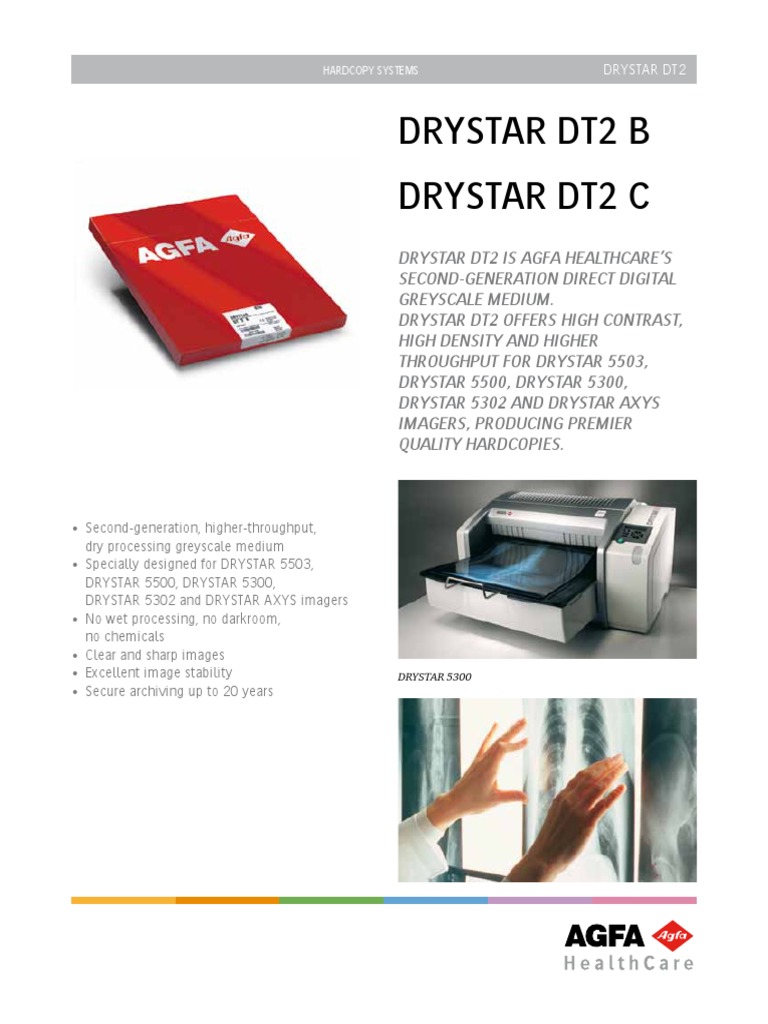 4 5 - Agfa Drystar DT2B DT2C PDF | PDF | Nature