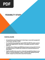Feasibility Study (Filipino) | PDF