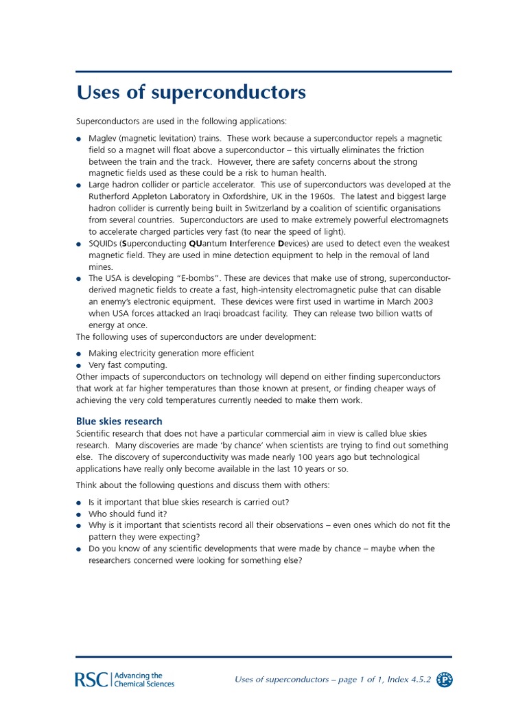 4 5 2 PDF | PDF | Superconductivity | Magnetic Field