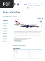 Fuel System of Airbus 380 | PDF | Aviation | Aircraft