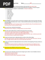 Act 1 Insights: Characters & Conflicts | PDF | Anne Frank