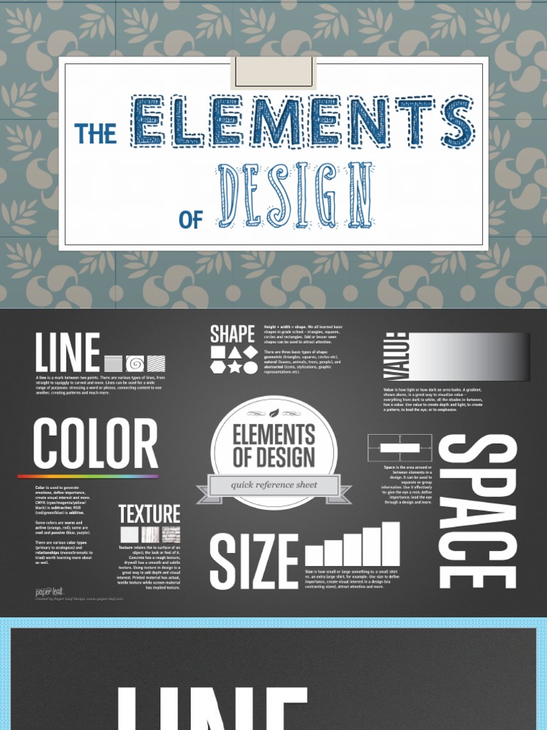 Lesson 6-Elements and Principles of Design PDF | PDF