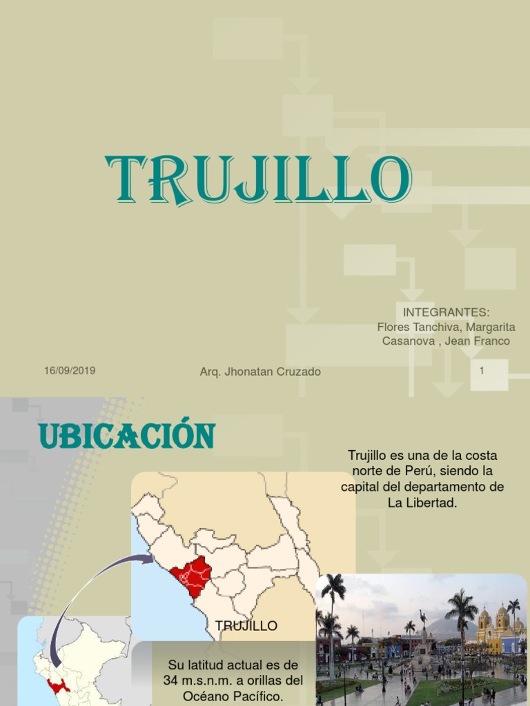 Trujillo - Urbanismo | PDF | Perú | Cultura (general)