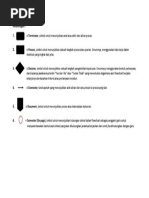 Tabel Simbol Flowchart | PDF
