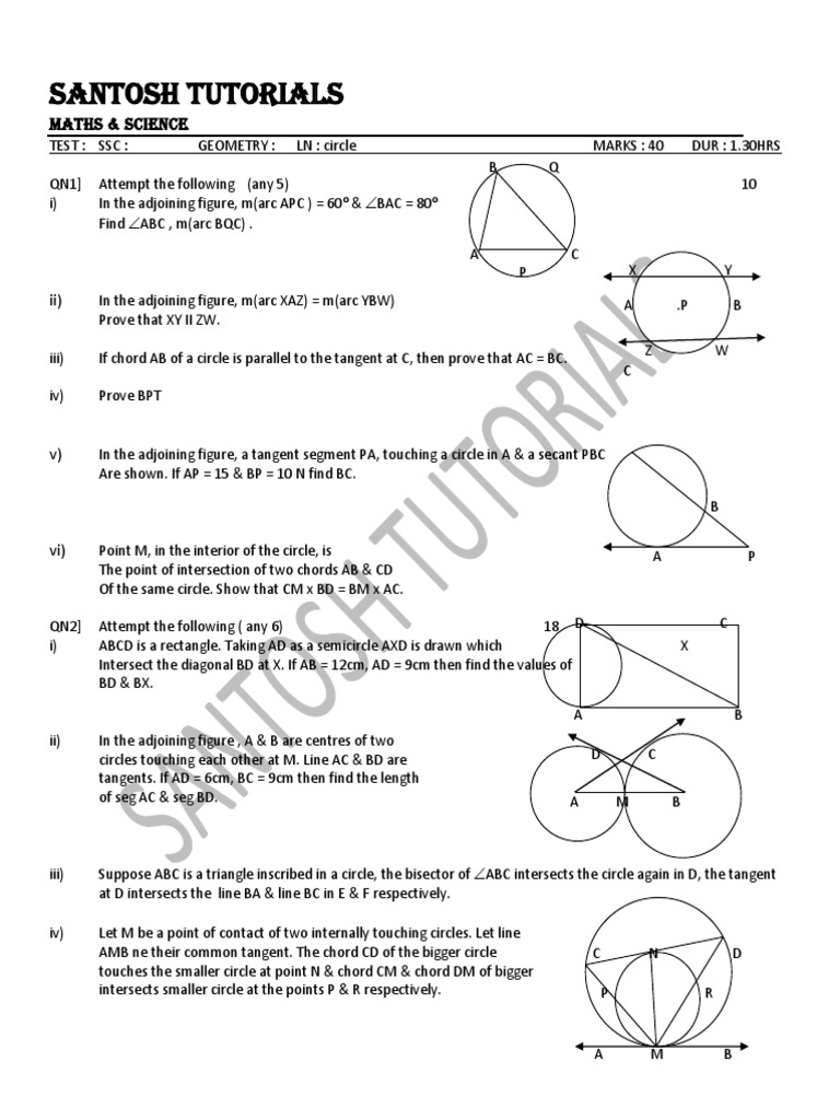 Geometry | PDF | Circle | Classical Geometry