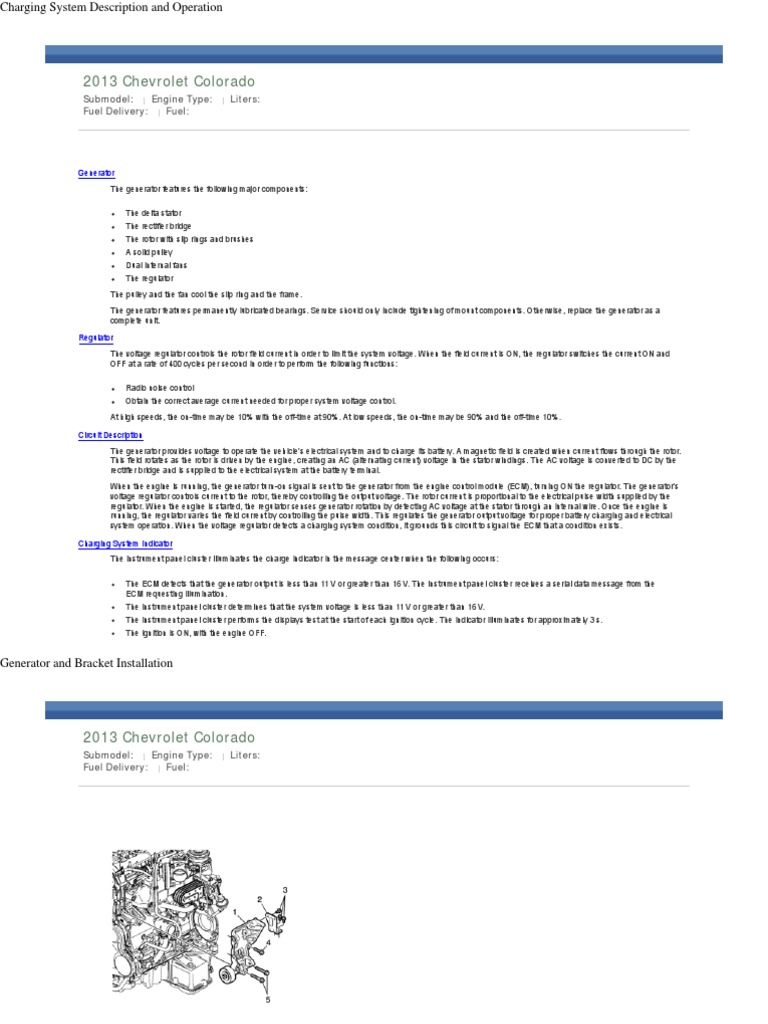 17 Charging System PDF | Download Free PDF | Electrical Engineering ...