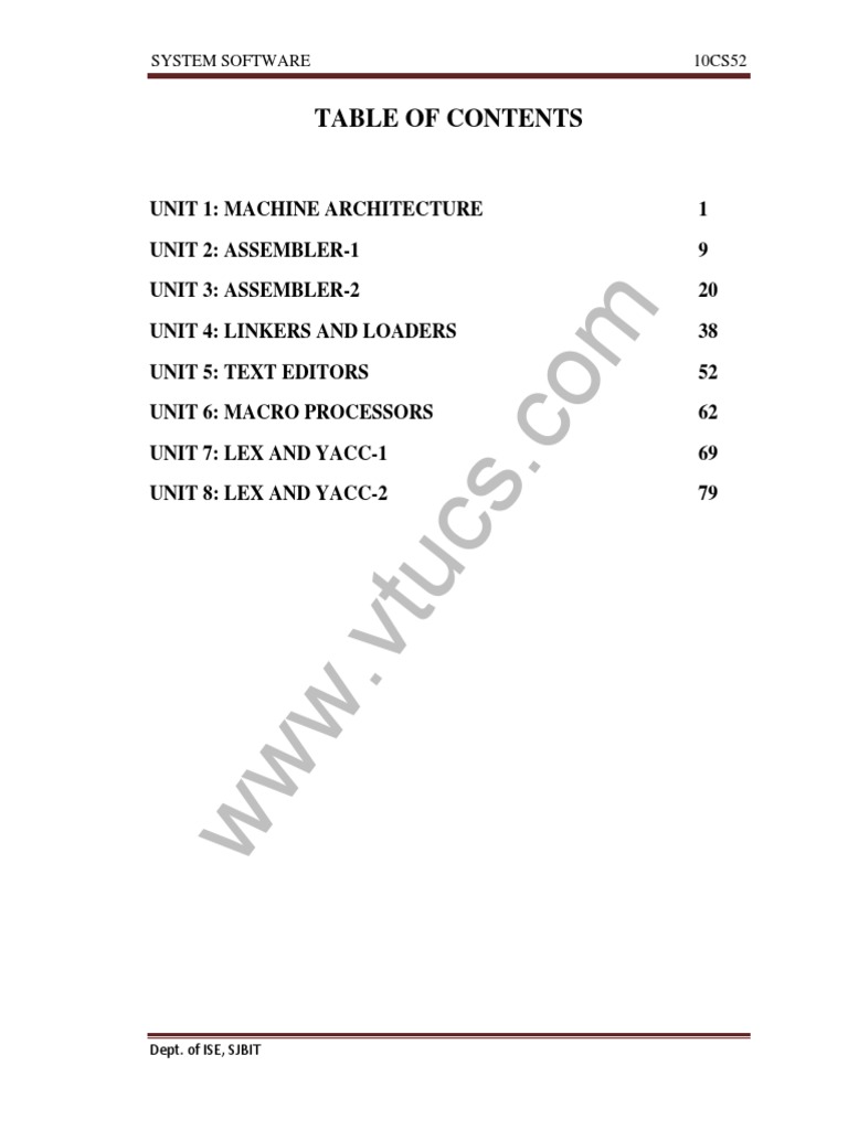 System Software Notes | PDF | Assembly Language | Computer Program