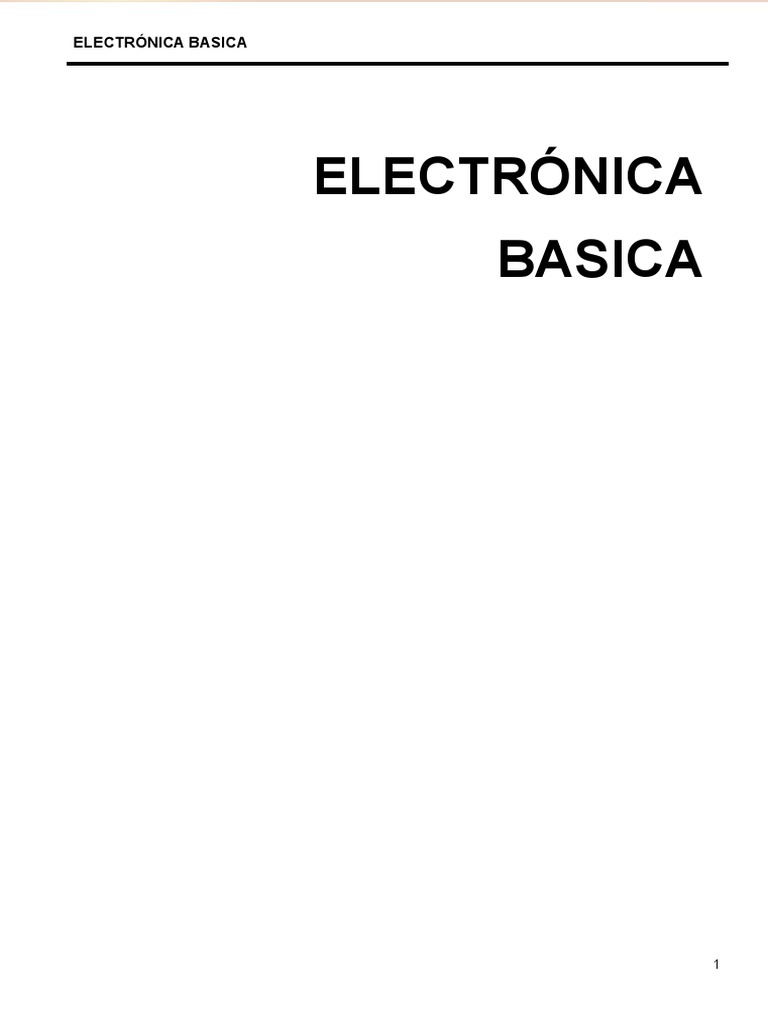 Electronica Basica | PDF | Rectificador | Semiconductores