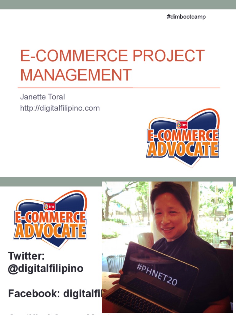 E Commerce Project Management 140427234146 Phpapp01 PDF | PDF | Scrum ...
