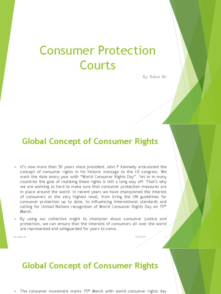 Consumer Protection Courts | PDF | Consumer Protection | Complaint