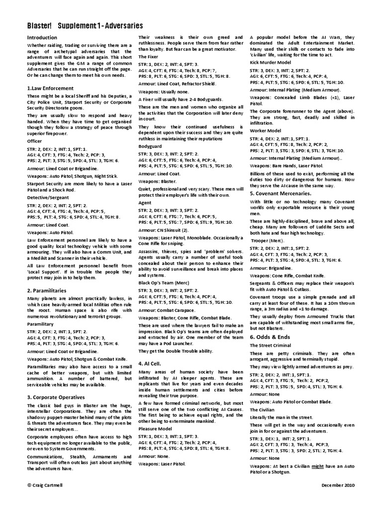 RPG PDF | PDF | Military Science | Military Technology