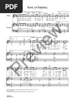 Song of Farewell | PDF | Musicology | Musical Compositions