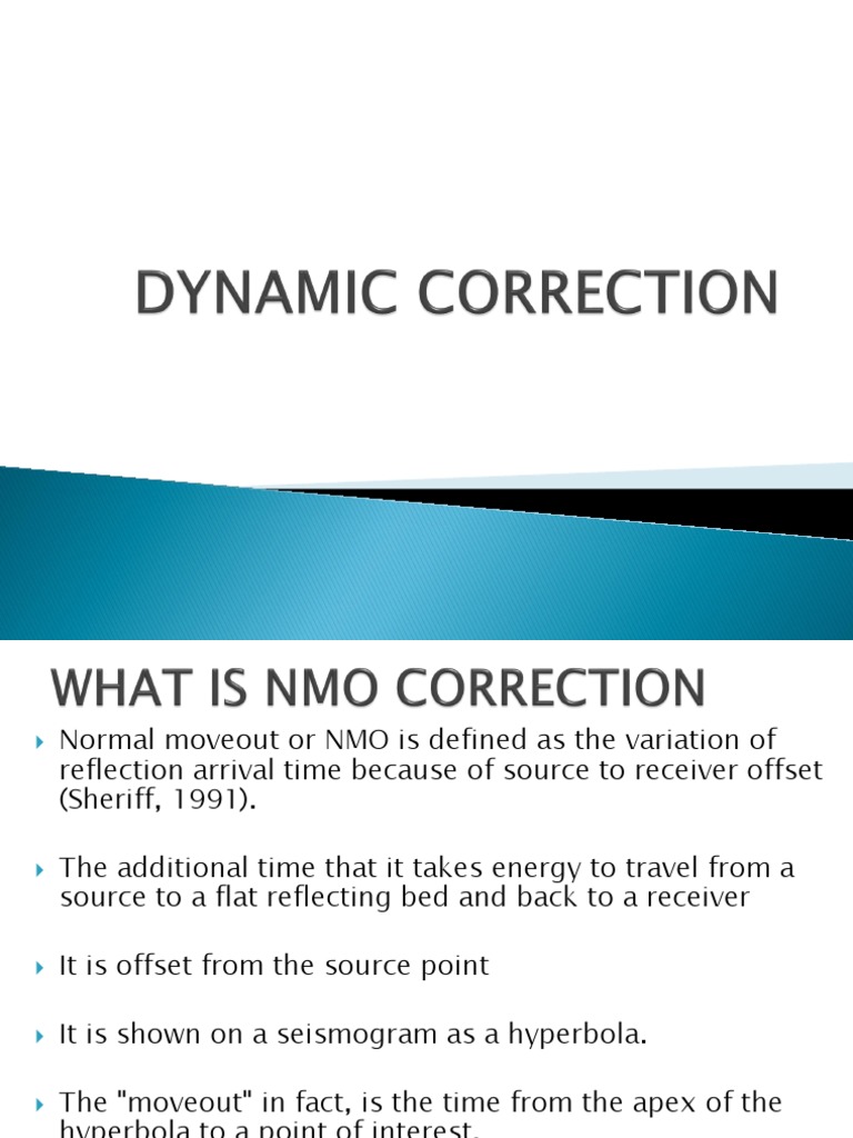 Understanding Normal Moveout in Seismology | PDF | Physics | Applied ...