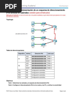 9.3.1.4 Packet Tracer: Implementación de Un Esquema de Direccionamiento IPv6 Con Subredes | PDF ...
