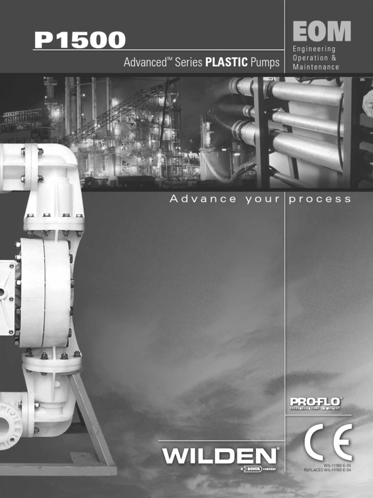 p1500 Org Adv Pls Eom 05 | PDF | Pump | Valve